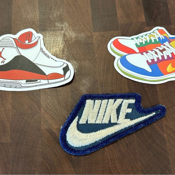 Nike | Other | Nike Patch And Logo Sticker Set | Poshmark